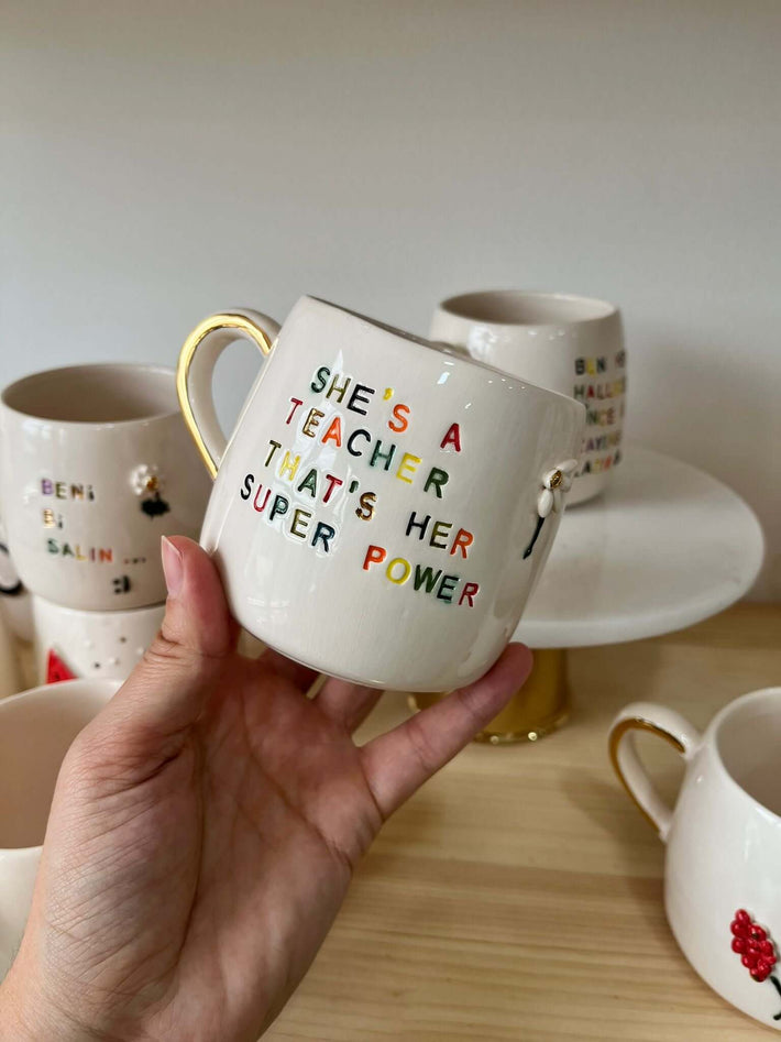 Personalized Handmade Pottery Mugs – Custom Coffee Mugs – Enjoy Ceramic Art